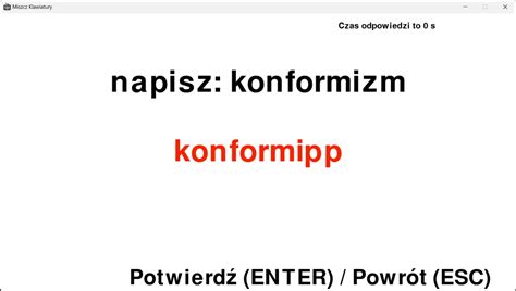 GitHub Ignisolver Keyboard Master Mistrz klawiatury to gra polegająca na przepisywaniu