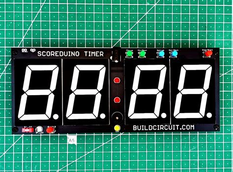 Scoreduino Timer For Digital Scoreboards Diy Digital Scoreboards