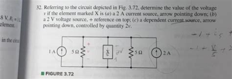 Solved 32 Referring To The Circuit Depicted In Fig 3 72