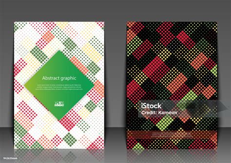 플라이어 템플릿 추상적인 배경입니다 추상 정사각형 픽셀 모자이크 배경입니다 Eps10 벡터 일러스트 레이 션 0명에 대한 스톡 벡터 아트 및 기타 이미지 Istock