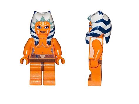 Star Wars Ahsoka Tano Nackte Minifiguren Individuelles Design Auf Lgo Teilen Weltall Disney