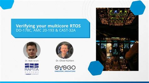 Verifying Your Multicore Rtos Rapita Systems