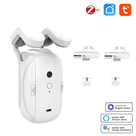 스마트 와이파이 전동 원격 전기 지능형 셔터 모터 커튼 Tuya Zigbee T U I T 티몬