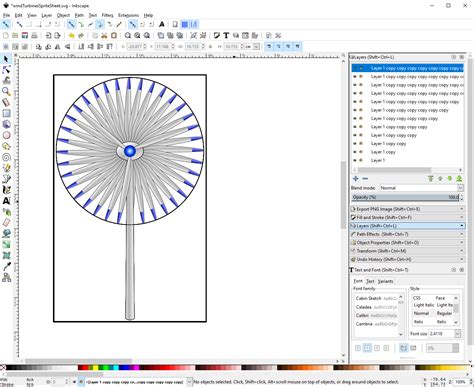 Making A Png Sprite Map In Inkscape For Later Use In Javascript Game Or Any Other Game Dr