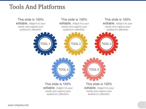 Tools And Platforms Ppt Powerpoint Presentation Styles Display