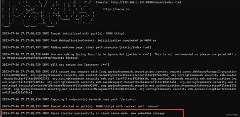 nacos安装与启动相关问题启动闪退和显示此站点的连接不安全 nacos 容易崩 CSDN博客