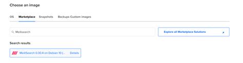 deploy a meilisearch instance on digitalocean — meilisearch documentation