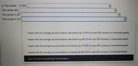 Solved A Bank Developed A Model For Predicting The Average