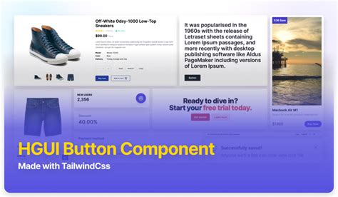 Tailwindcss Button Component