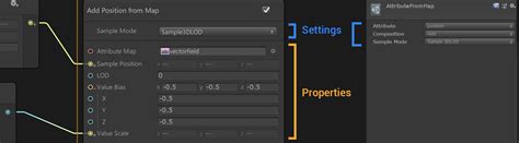 While Properties Are Always Exposed To The Graph Some Settings Can Be Present In The Graph And