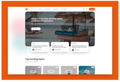 11 Best React Blog Templates To Create A Blogging Website In 2022 Hasthemes Blog Eu Vietnam