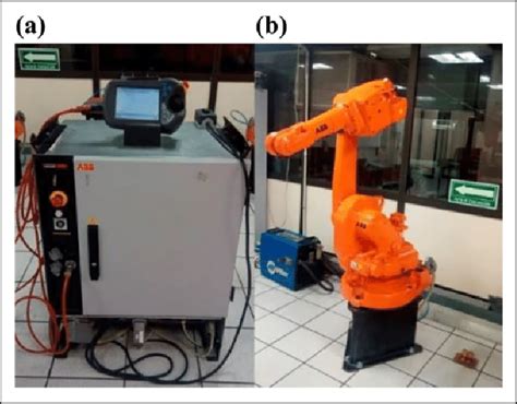 A Abb Irc5 Controller B Robot Arm Abb Irb 1600 7145 Type A