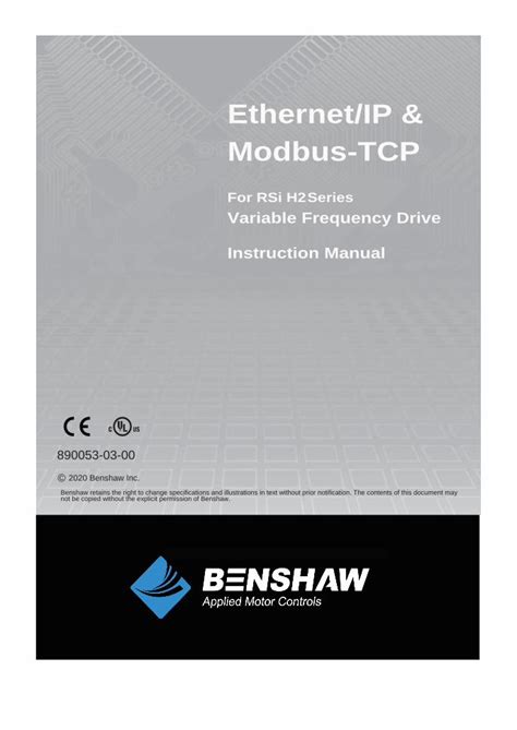 Pdf Modbus Tcp Ethernet Ip Benshaw Inc Dokumen Tips