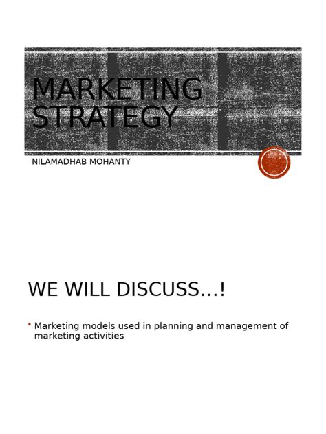 Marketing Strategy Pdf Marketing Swot Analysis