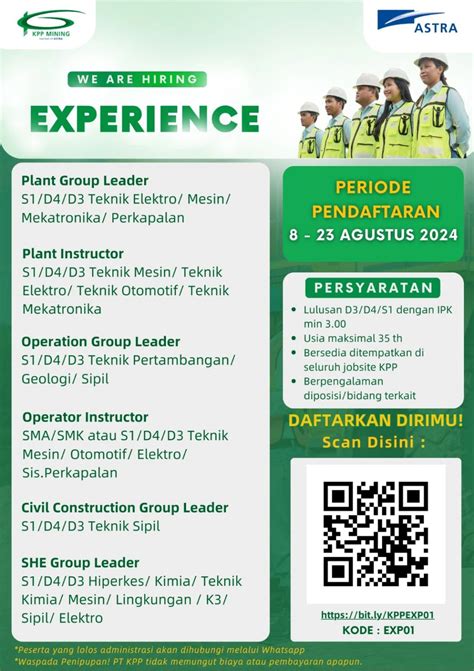 Bendi Oktarando On Linkedin We Are Hiring Experience Izin Menginformasi Kembali Terkait