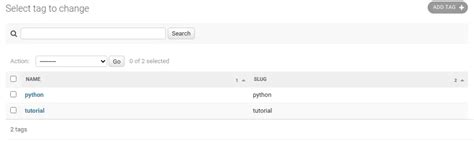 Adding The Tagging Functionality In The Blog Django Blog 7