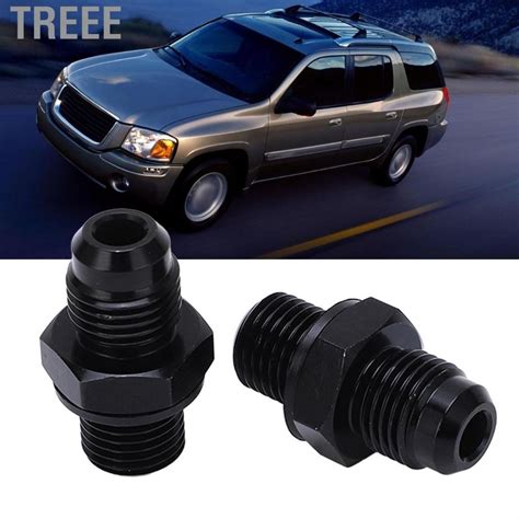 Treee อะแดปเตอร์ตัวทำความเย็นน้ำมันเกียร์ทรานส์ฟิตติ้ง 6an‑1 4nps สำหรับการเปลี่ยน Shopee Thailand