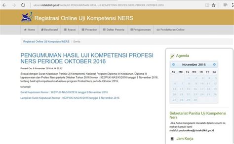 Announcement Of The Indonesian Nursing Competency Test Results Ukni