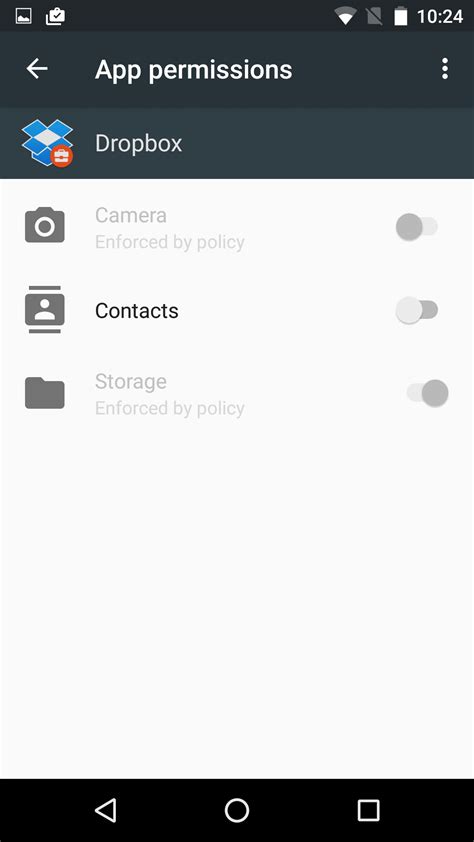 configuring application runtime permissions logmein resolve mdm support