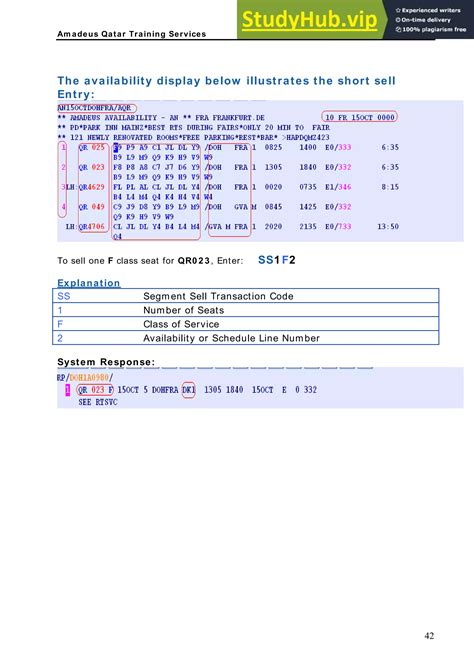 Amadeus Reservation Ticketing Pdf