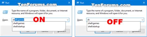 Turn On Or Off Inline AutoComplete In File Explorer And Run Dialog