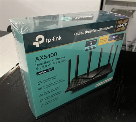 TP Link Ax5400 Wi Fi 6 Router Computers Tech Parts Accessories Networking On Carousell