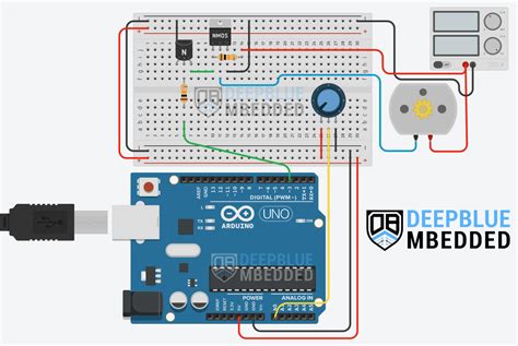 Arduino Pwm Tutorial Arduino Dc Motor Control Tutorial L298n
