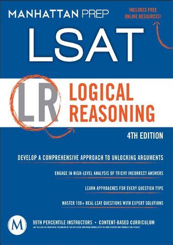 Solutions For Logical Reasoning Lsat Strategy Guide 4th By Manhattan