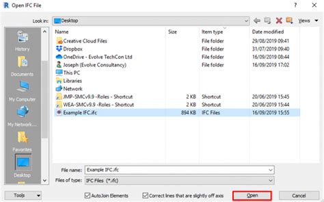 Importing Ifc Into Revit Evolve Consultancy