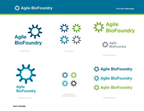 Agile Biofoundry Identity Behance