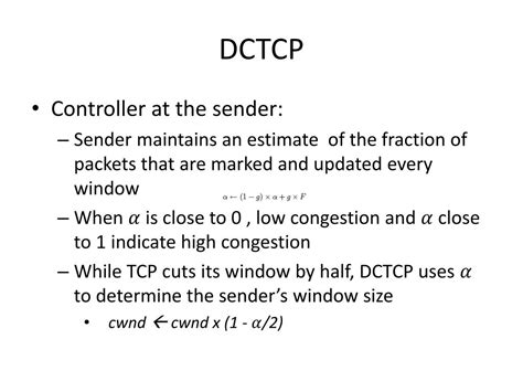 Ppt Tcp Incast In Data Center Networks Powerpoint Presentation Free