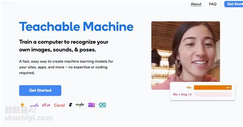 Ai工具teachable Machine：零代码快速训练多类型模型 数智易ai