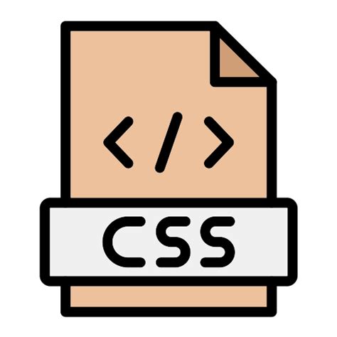 Css Generic Outline Color Icon
