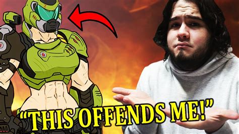 Female Doom Slayer Offends Me And Sucks In Doom Eternal Midnight Response YouTube
