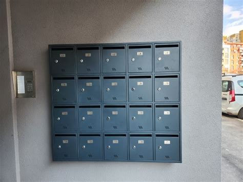 Qmailboxes Пощенски кутии за външен монтаж Модулни пощенски кутии Пощенски кутии за къщи