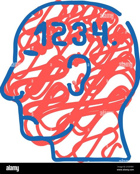 Counting Neurosis Icon Doodle Illustration Stock Vector Image And Art Alamy