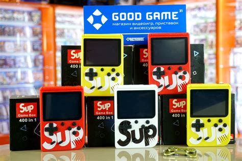 ИГРОВАЯ ПРИСТАВКА ГЕЙМБОКС SUP GAME BOX 400 ИГР В 1 (ID#116874275 ...