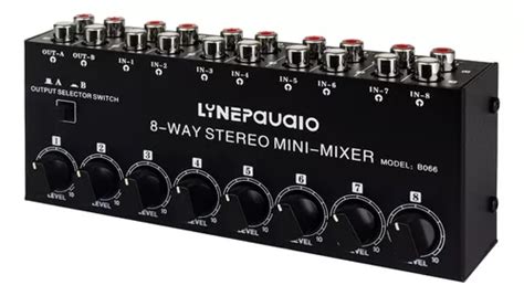 8 In 2 Out Av Switch Rca Switcher Composite 8 Way Selector Mercadolivre