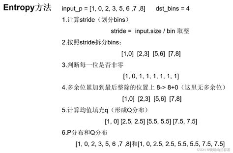 模型量化笔记 Kl散度量化 Csdn博客