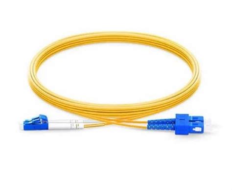 Yellow Lc To Sc Sm Patch Cord 1km At 199 Piece In Mumbai ID 23457005391