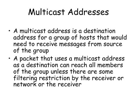 PPT Multicast Communication In Network Level PowerPoint Presentation ID 6450300