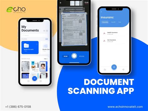Document Scanning App Development By Echoinnovate It Mobile App