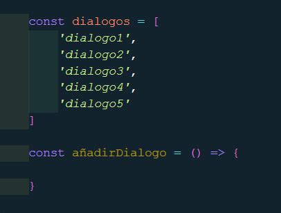 javascript Cómo añadir con cada clic los elementos de un array uno por uno e imprimirlos