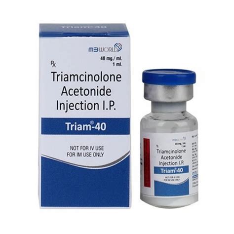 Triamcinolone Acetonide Injection At ₹ 91 Piece Triamcinolone Acetonide Injections In Amravati