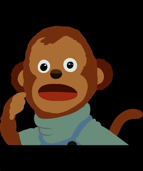Kento Shocked Monkey Meme Retro Painting By Marshall Zachary Fine Art