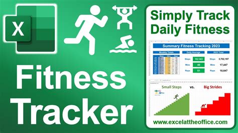 Simple Excel Daily Fitness Tracker Excel At The Office
