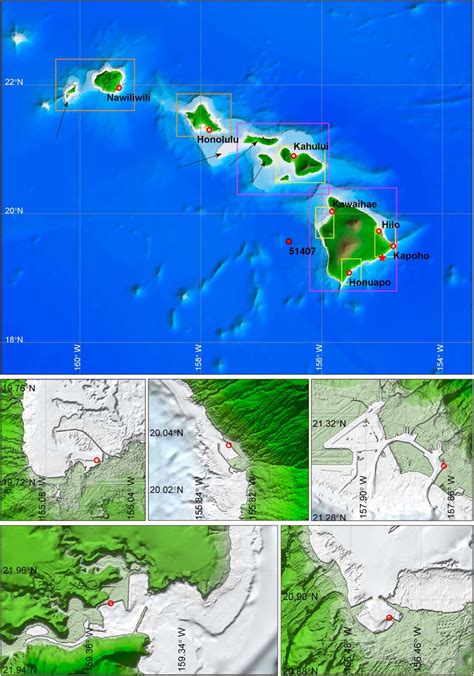 location maps digital elevation models and nested computational