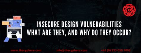 Insecure Design Vulnerabilities Examples Impact Prevention