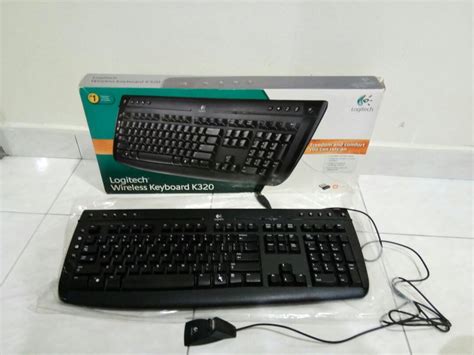 Used Logitech Wireless Keyboard K320 Old Version Computers And Tech