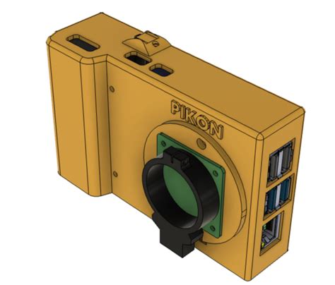 3d Printed Pikon Camera Raspberry Pi